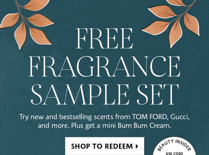 Get a FREE fragrance sample set now 💓 Yours with min. spend. - Sephora